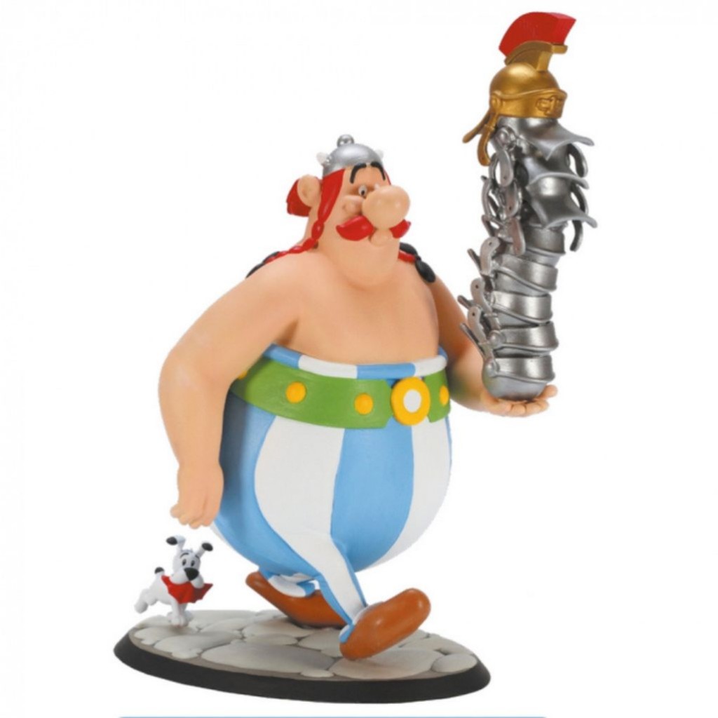 Figurine Obélix pile de casques - Astérix et Obélix - Plastoy ...
