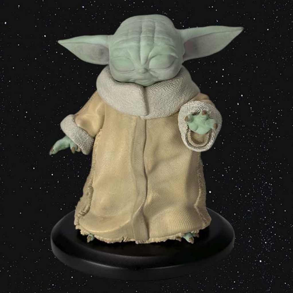 Figurine Star Wars - Grogu using the force - The Mandalorian: Figurines Pop culture par George ...