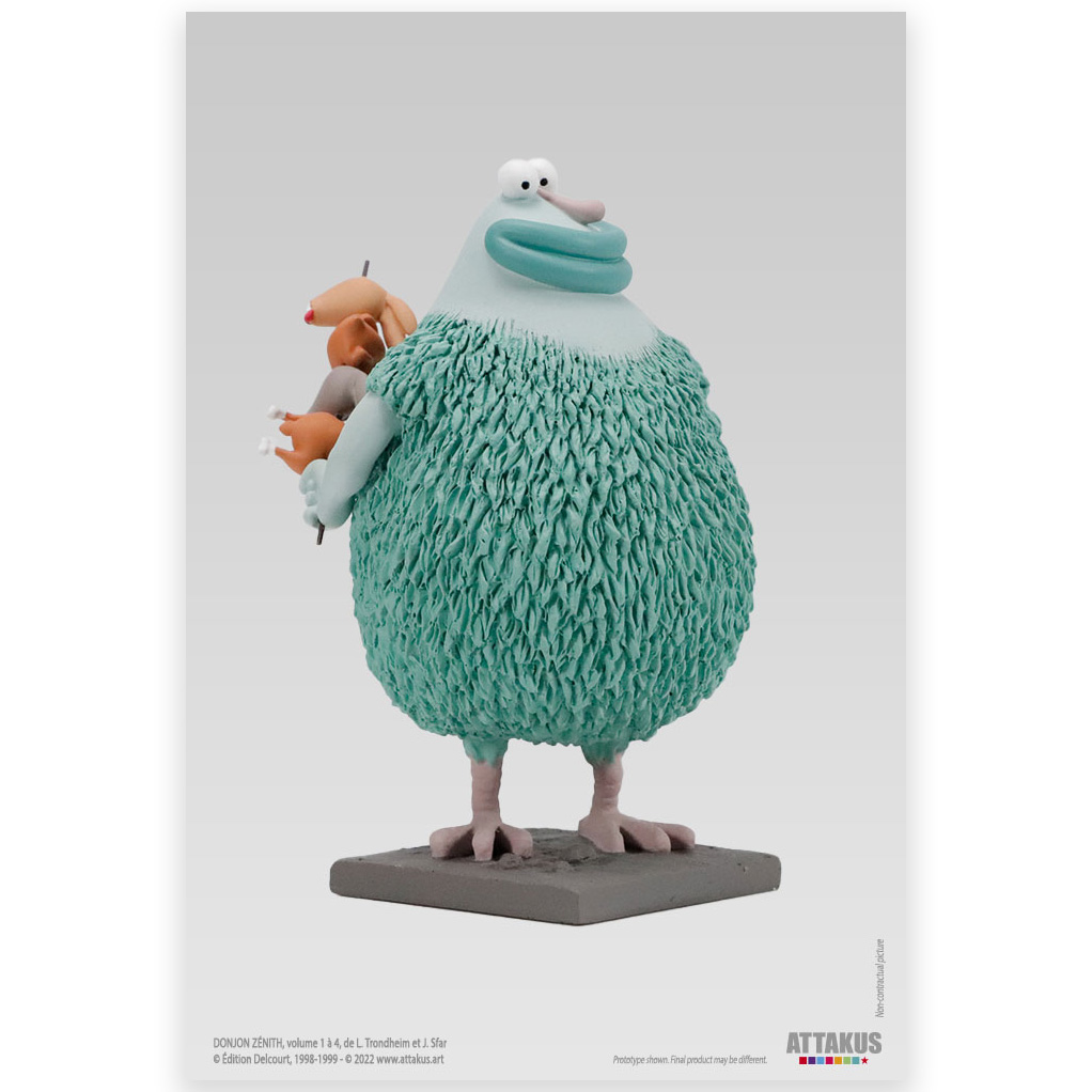 Figurine Donjon, Grogro et sa brochette de Tilapins, par Sfar et ...