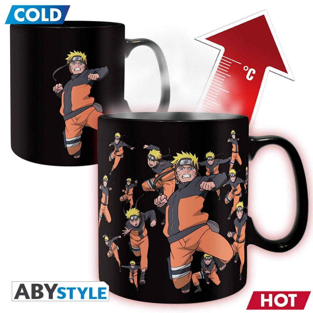 Mug Naruto - Heat Change - Multiclonage: Mug Manga chez Abysse