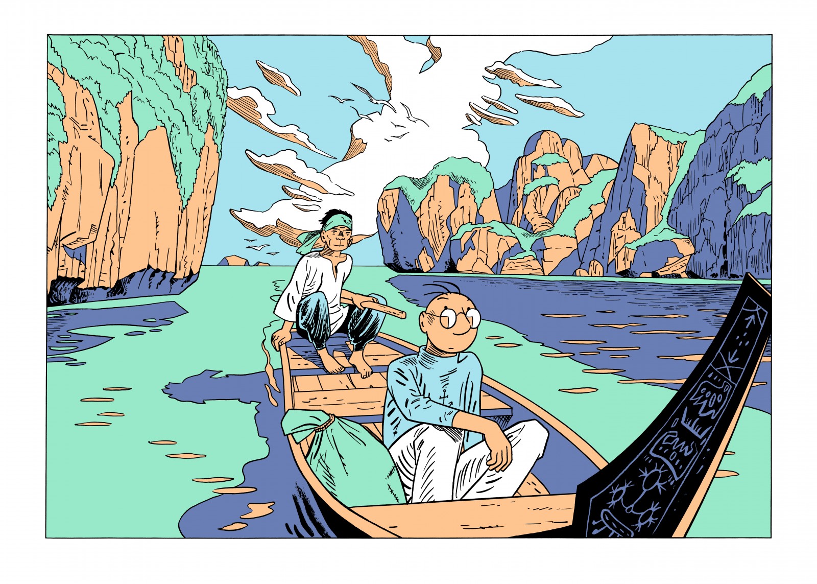 Theodore Poussin by Frank le Gall : r/ligneclaire