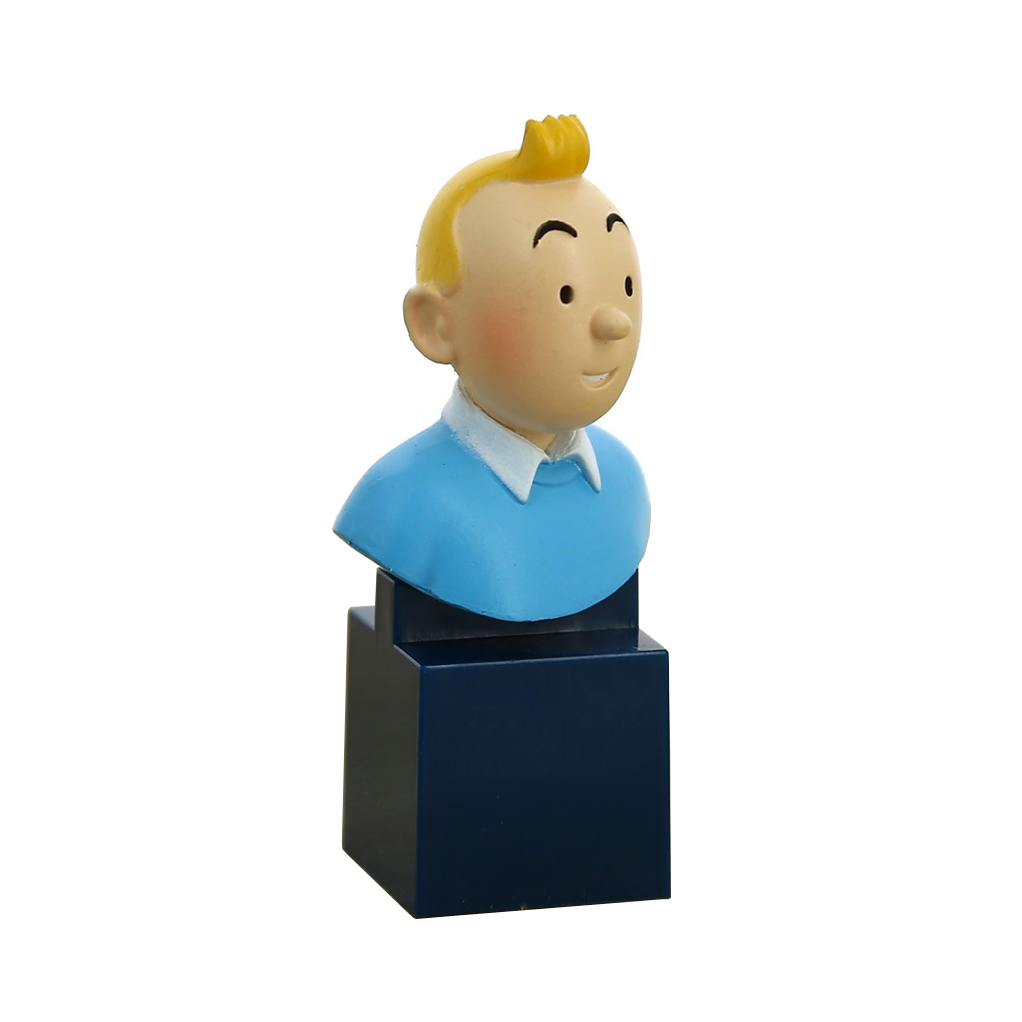 Figurine - Mini buste Tintin: Figurines BD par Hergé chez Tintinimaginatio