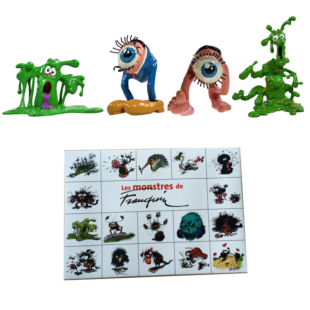Les monstres de Franquin par Pixi & portfolio: Figurines Geek chez Pixi ...
