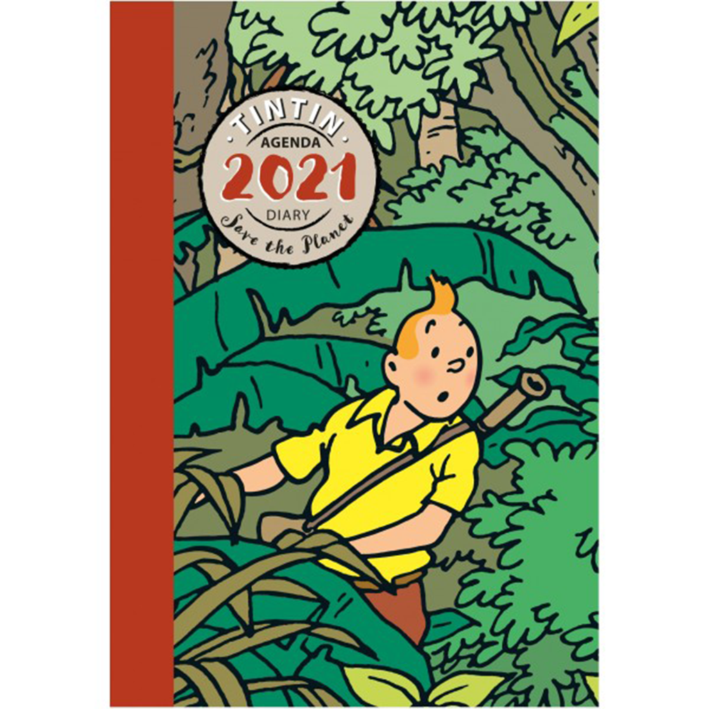 Petit Agenda Tintin Go Green: Papeterie BD chez Moulinsart à l’achat ...