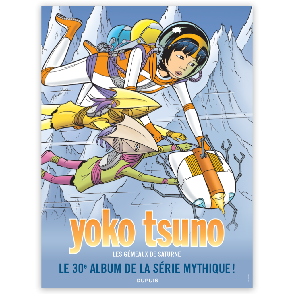 Poster Yoko Tsuno: Promotionnel BD chez Dupuis