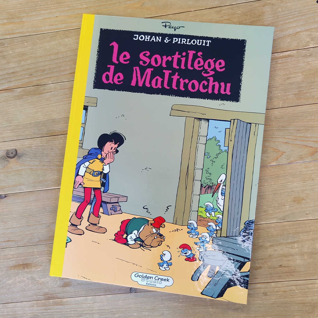 Tirage de luxe Golden Creek Studio, Johan & Pirlouit, LE SORTILÈGE DE ...