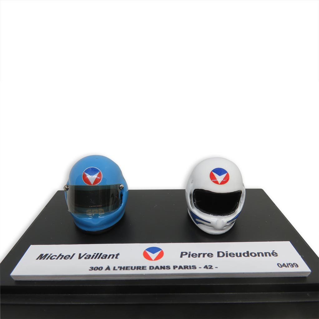 Duo de mini casques Michel Vaillant - Michel Vaillant et Pierre ...