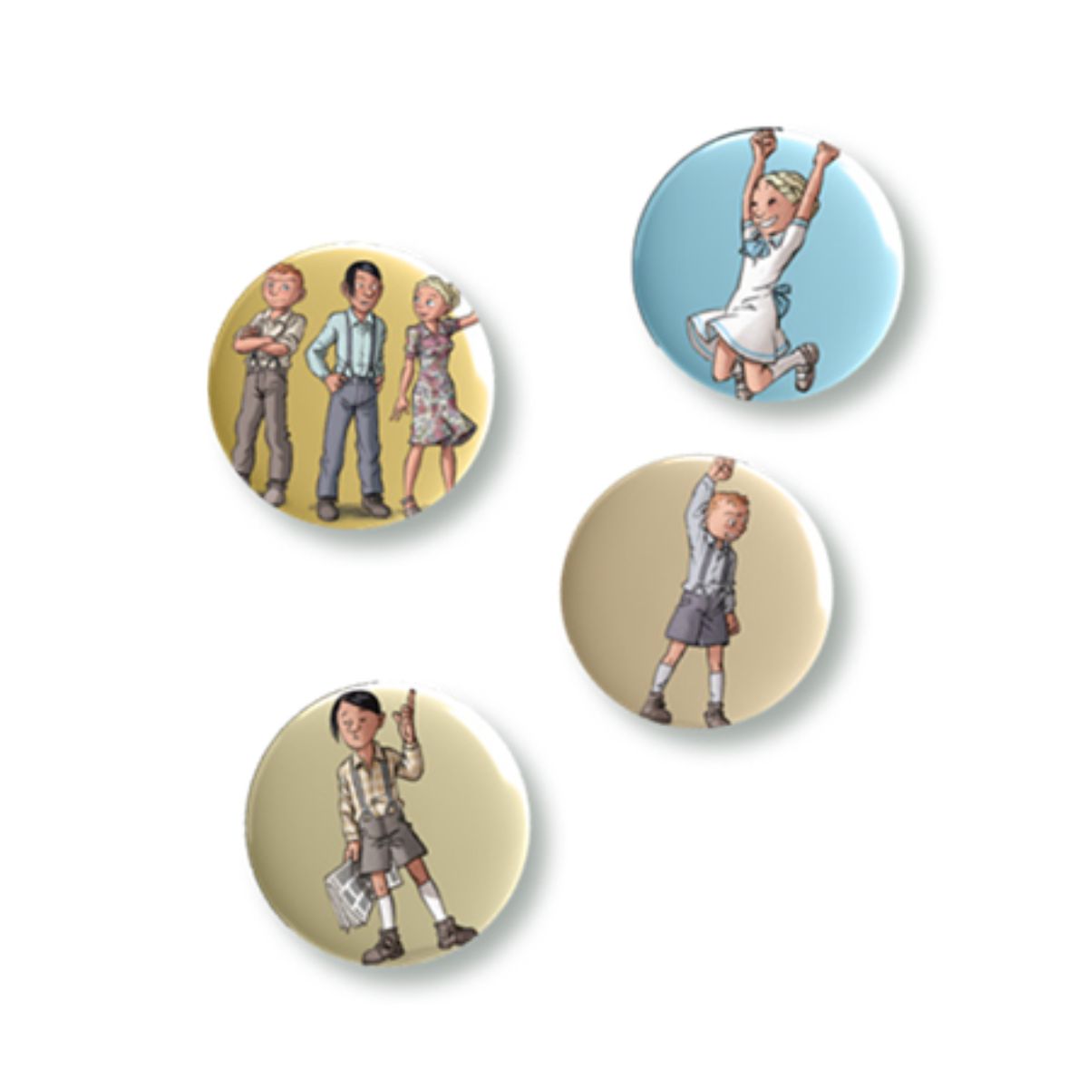 Badge Les enfants de la résistance: Promotionnel Pop culture chez Le ...