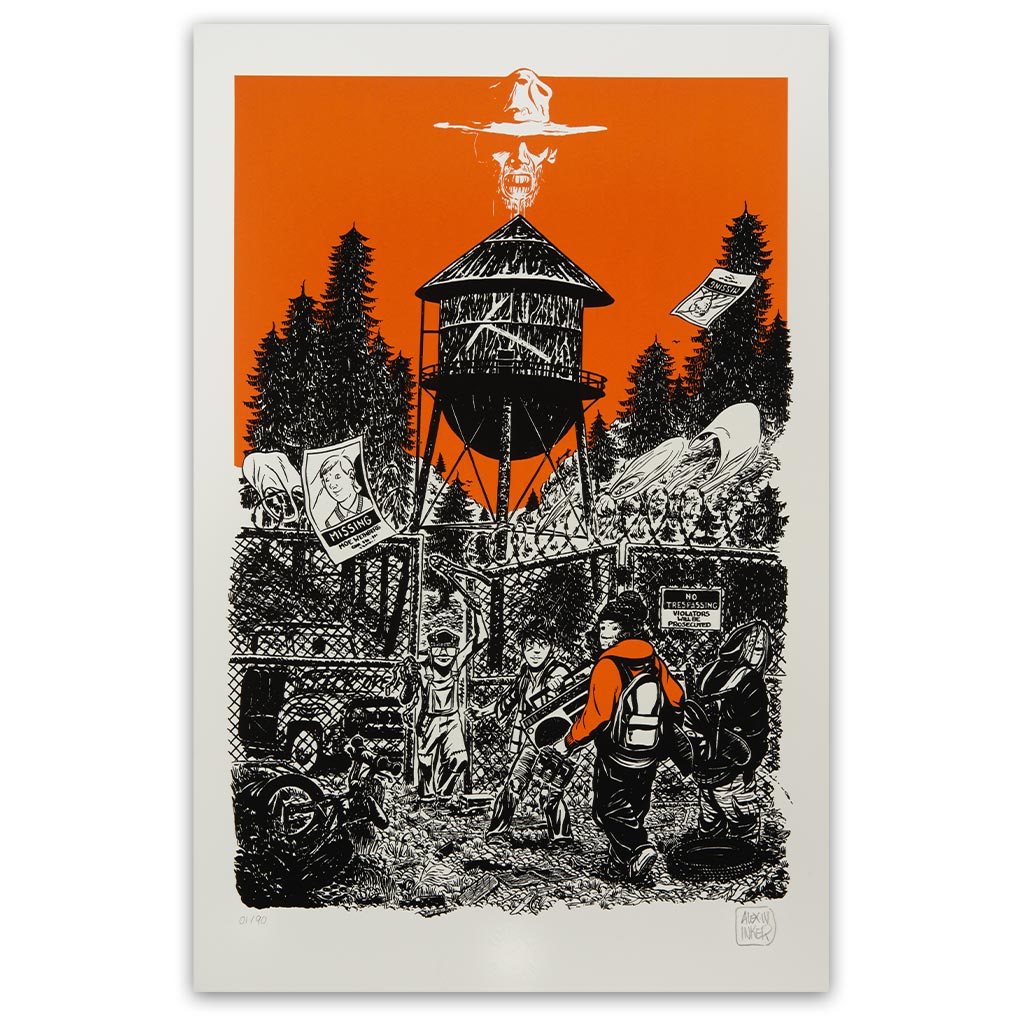 Sérigraphie Colorado Train par Alex W. Inker: Sérigraphies BD chez ...