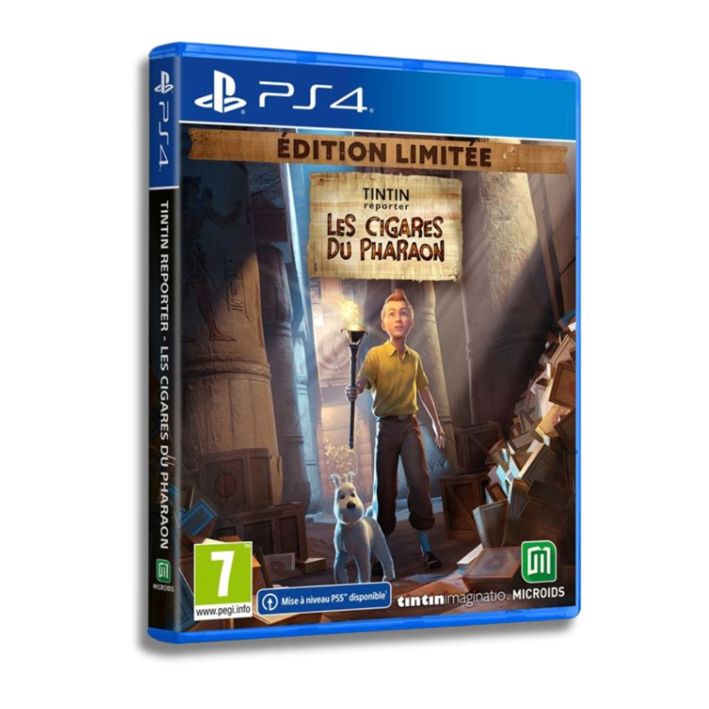 TINTIN REPORTER – LES CIGARES DU PHARAON (PS4): Jeux vidéo BD chez Microids