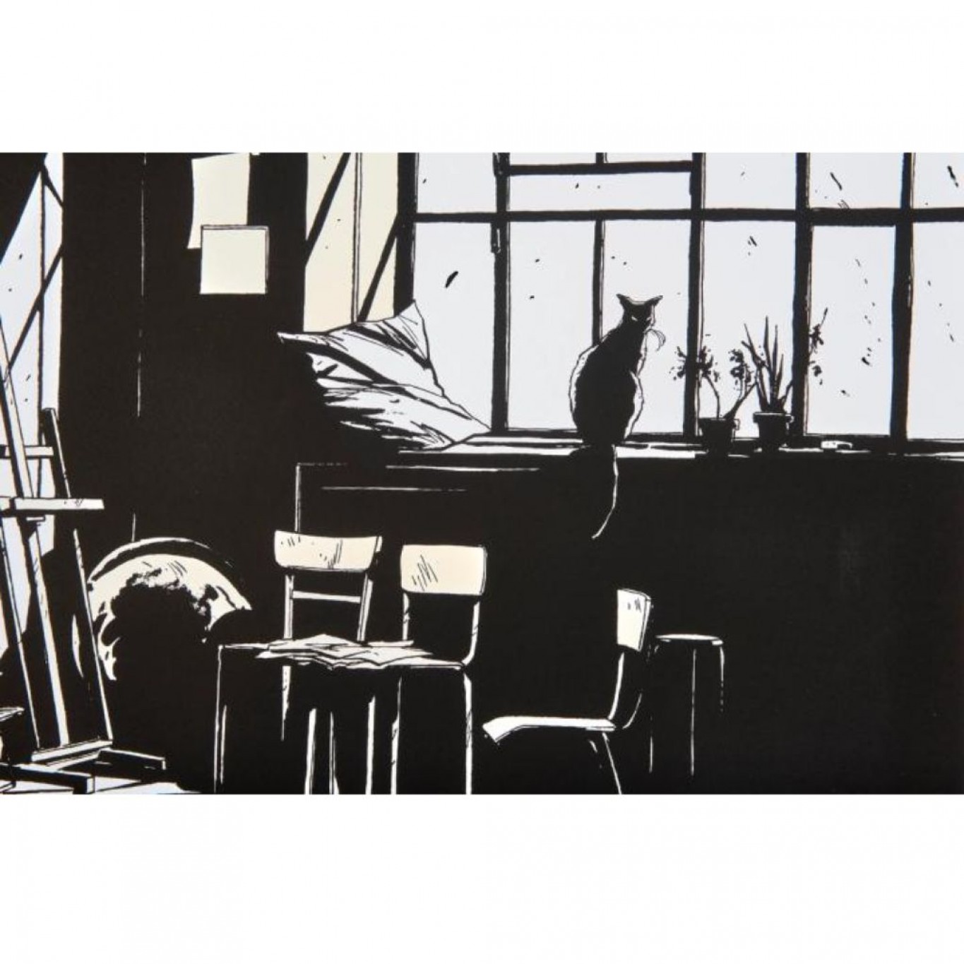 Sérigraphie Chabouté - Toile Blanche: Sérigraphies Pop culture chez ...