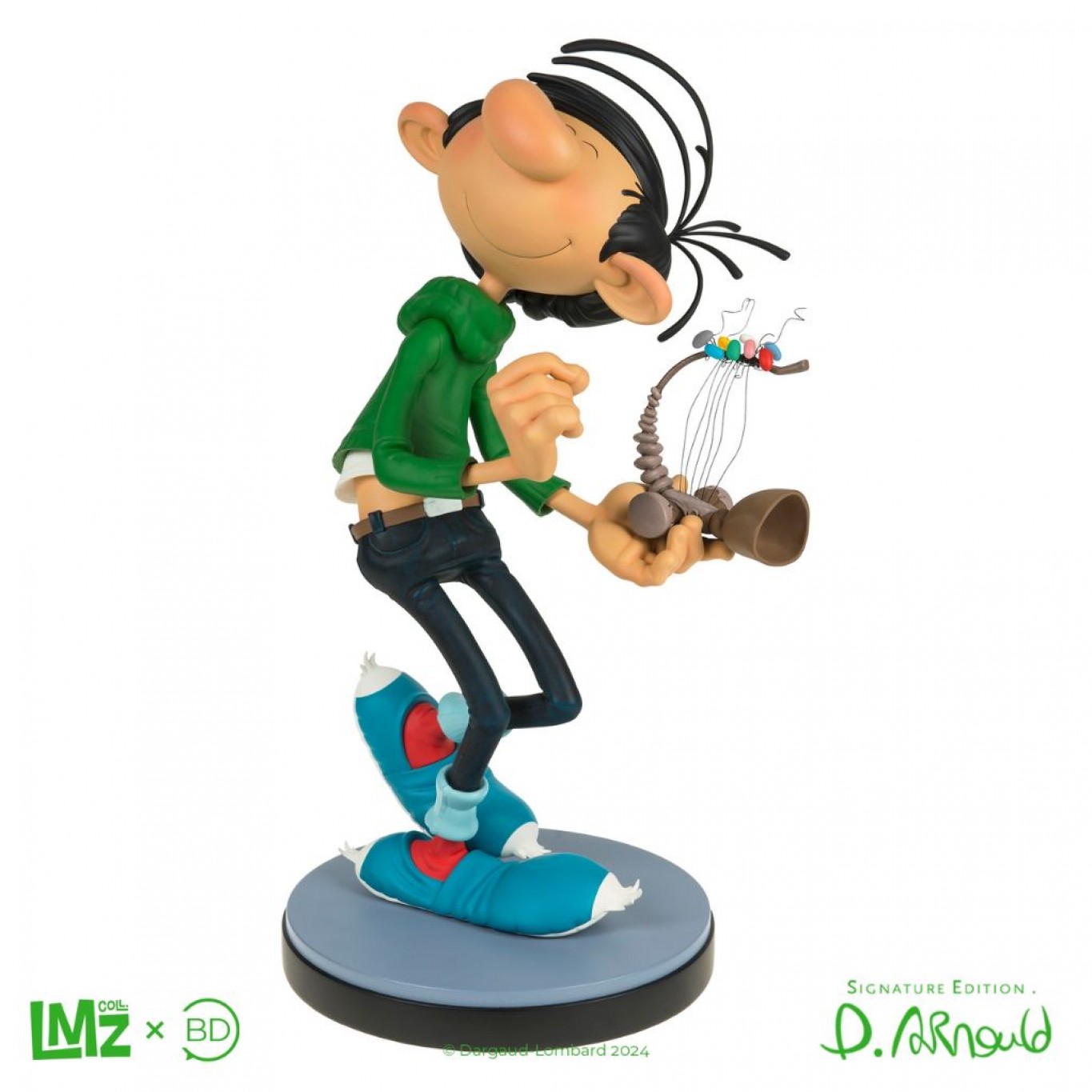 Gaston Lagaffe et le petit Gaffophone - Signature Édition: Figurines BD ...
