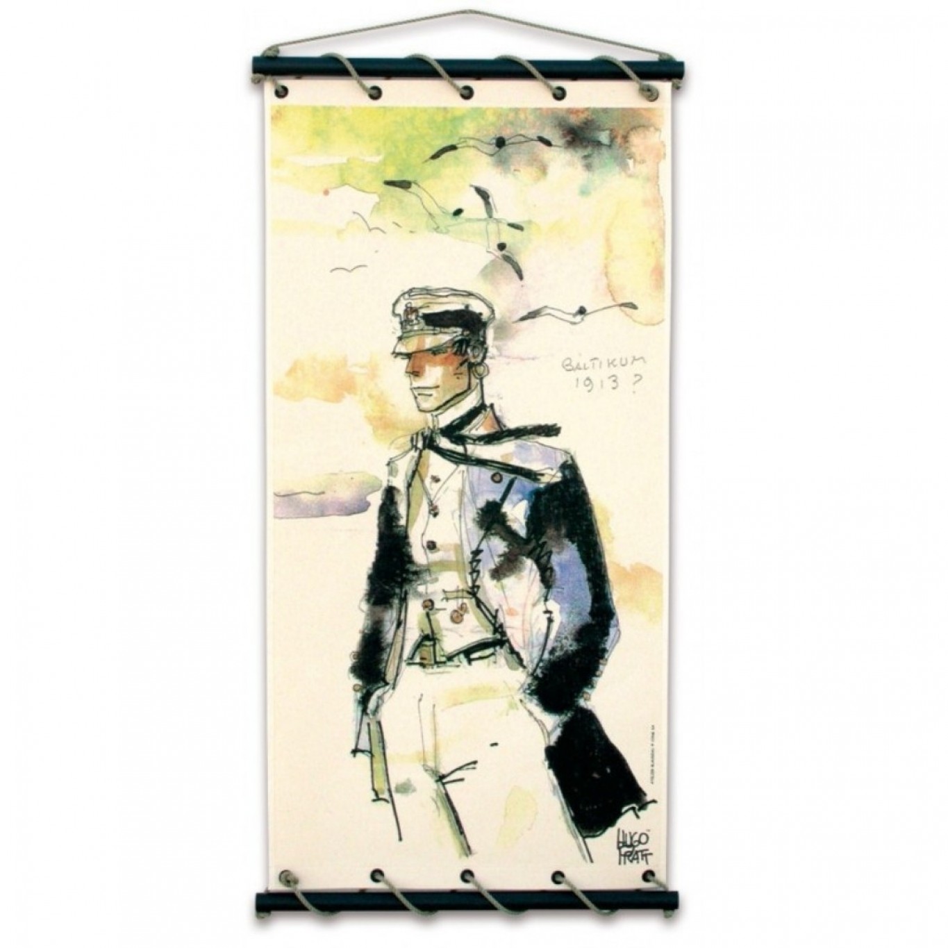Toile tendue coton Corto Maltese - Baltikum: Toiles et tableaux BD par ...