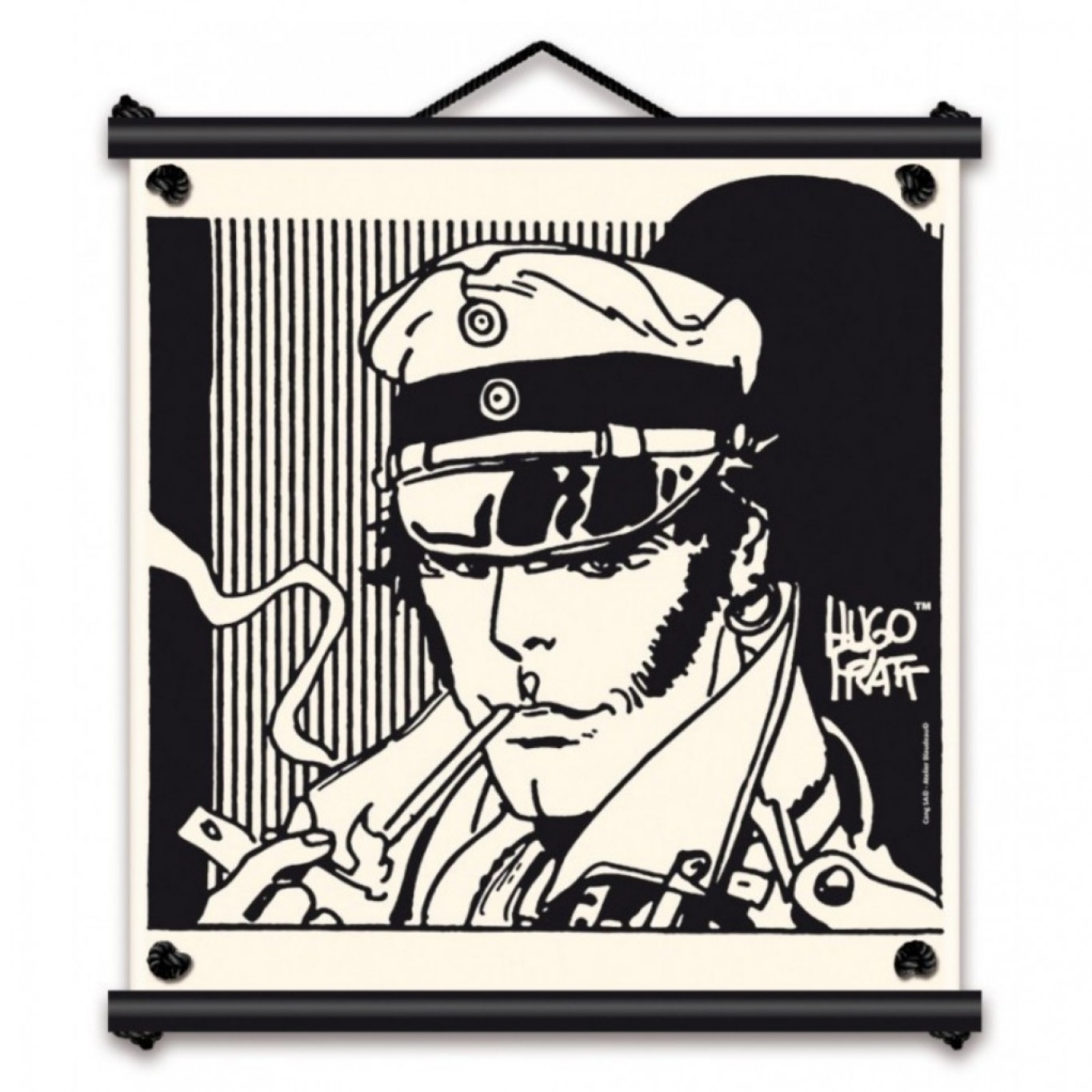 Toile tendue Corto Maltese - Siberie: Toiles et tableaux BD par Pratt ...