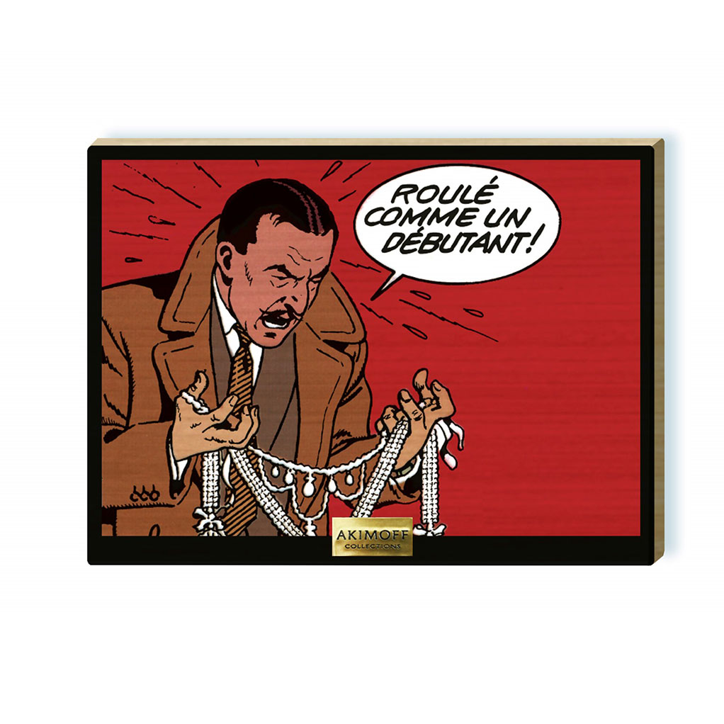 Tableau de collection Akimoff Blake et Mortimer, le collier: Plaques ...