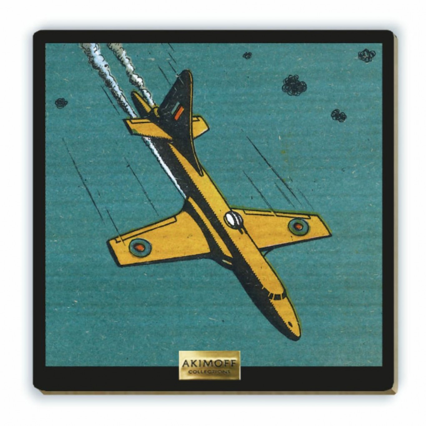 Tableau de collection en bois - Blake et Mortimer - Le Golden Rocket ...