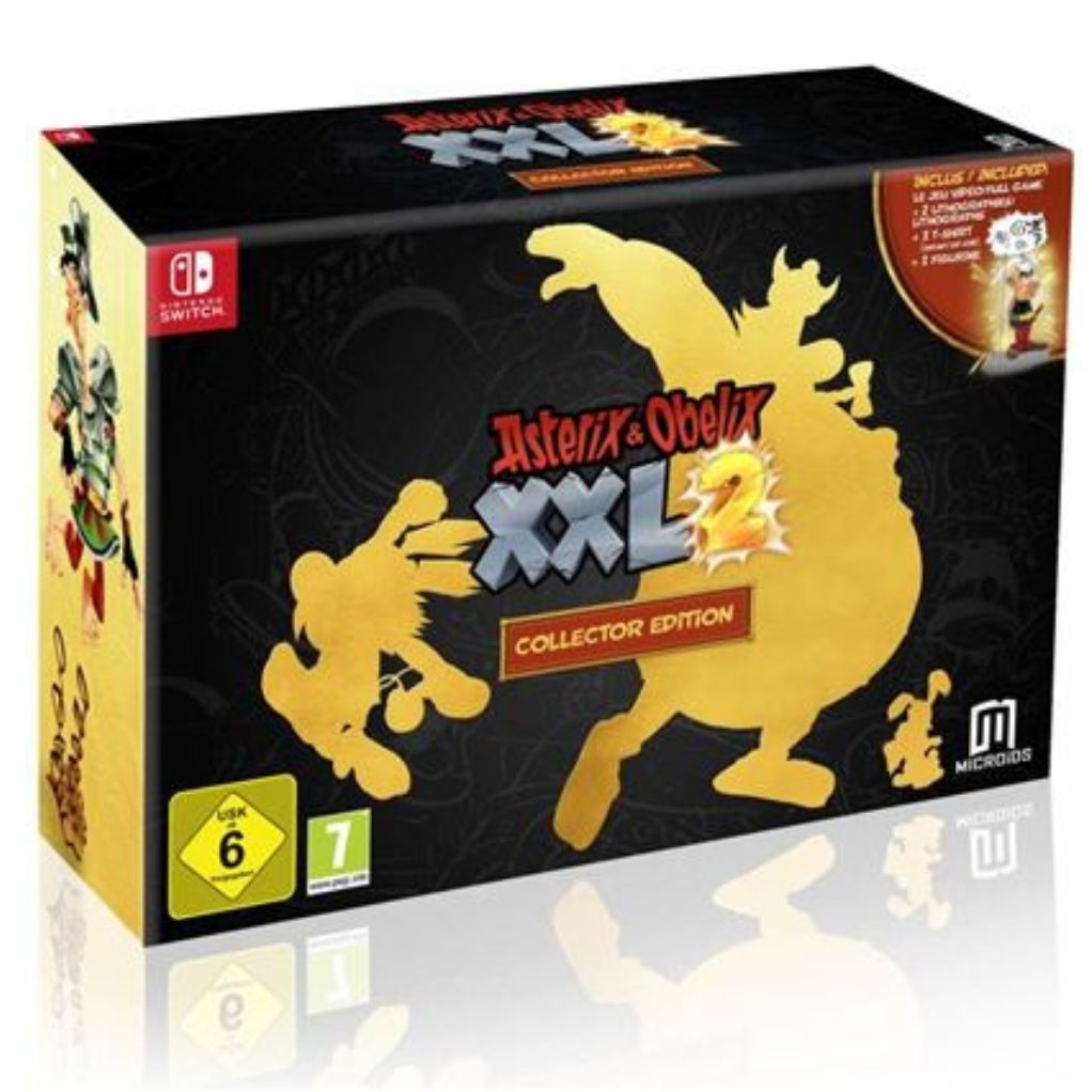 XXL2 Edition Collector SWITCH: Jeux vidéo BD chez Microids à l’achat ...