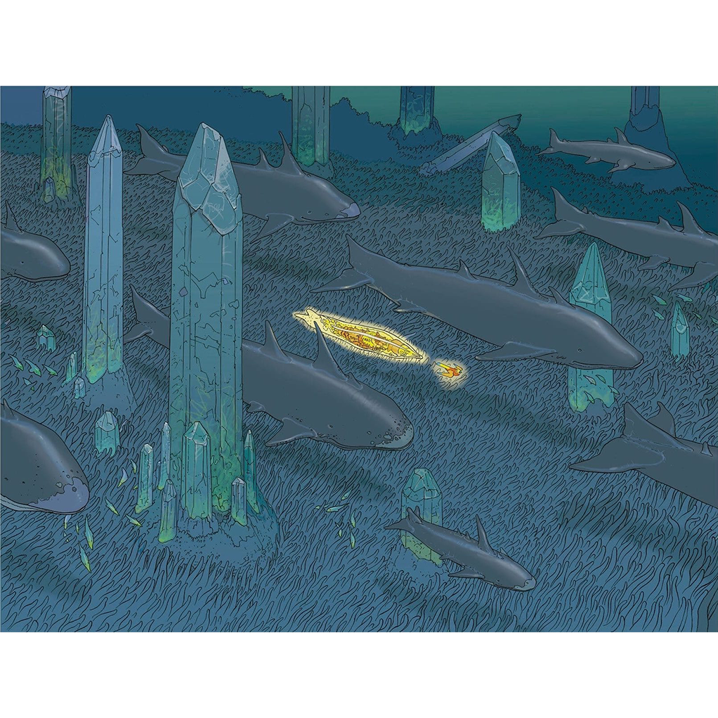 Digigraphie Moebius Cristal Sea: Tirages d'art Pop culture par Moebius ...