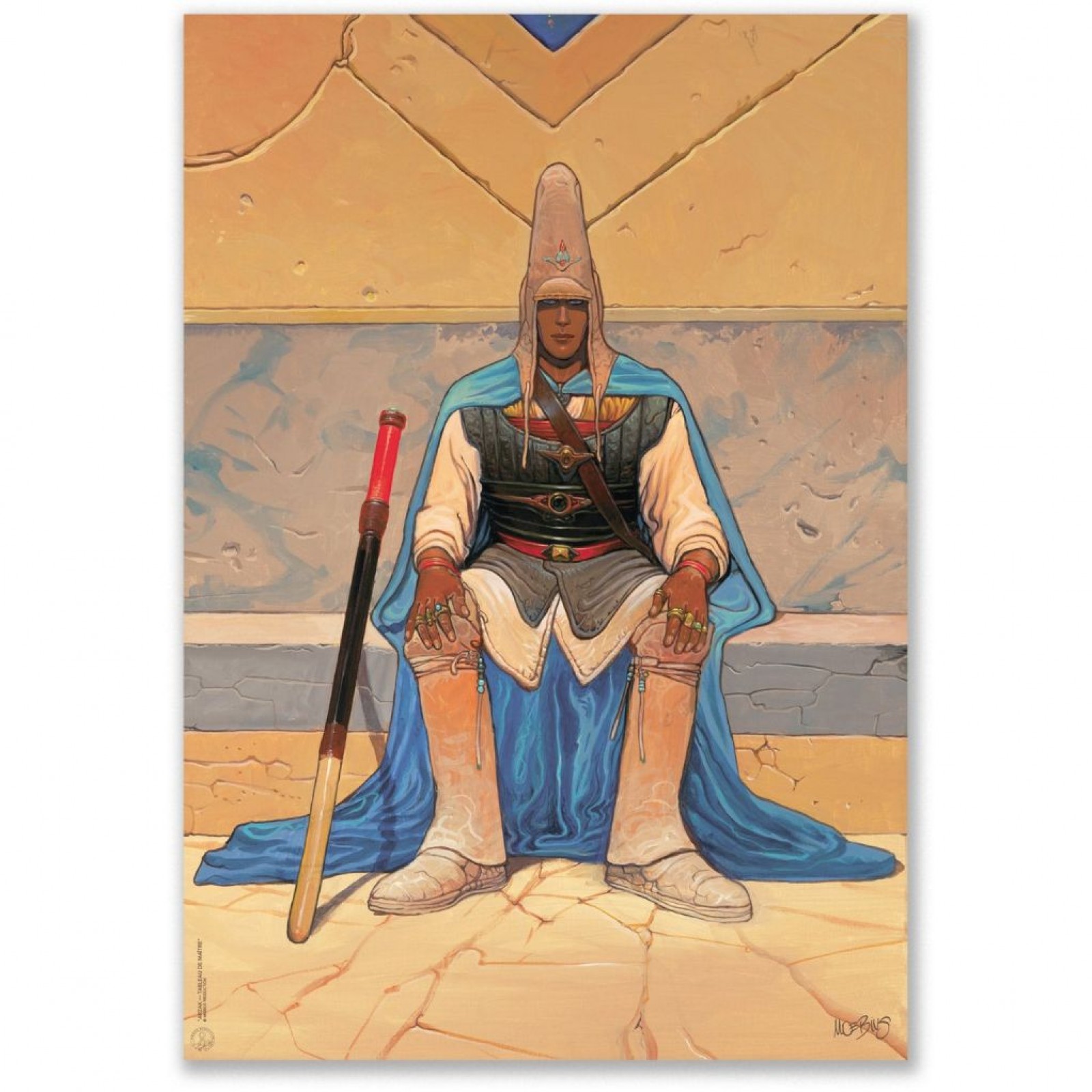 Tirage d'art Moebius, Arzak l'Arpenteur, Tableau de maître - Tirages d'art