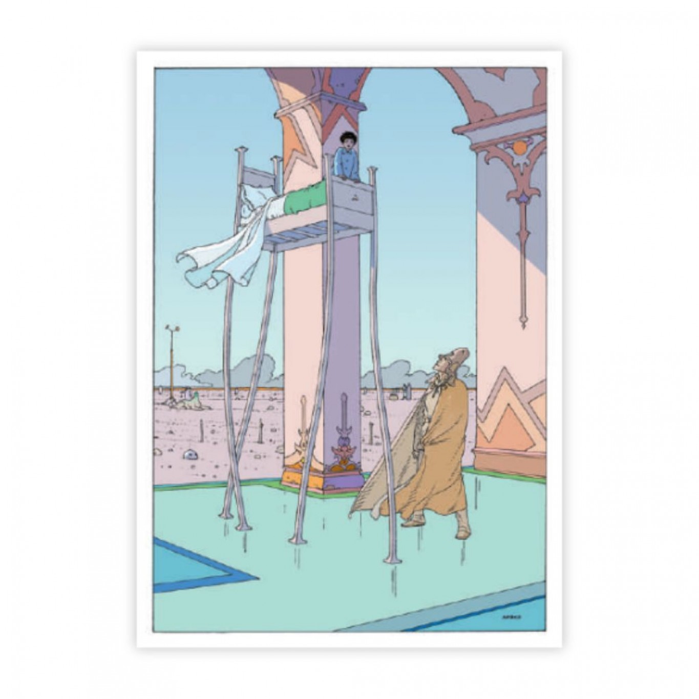 Affiche Moebius - Arzak - Little Nemo: Affiches Pop culture par Moebius ...