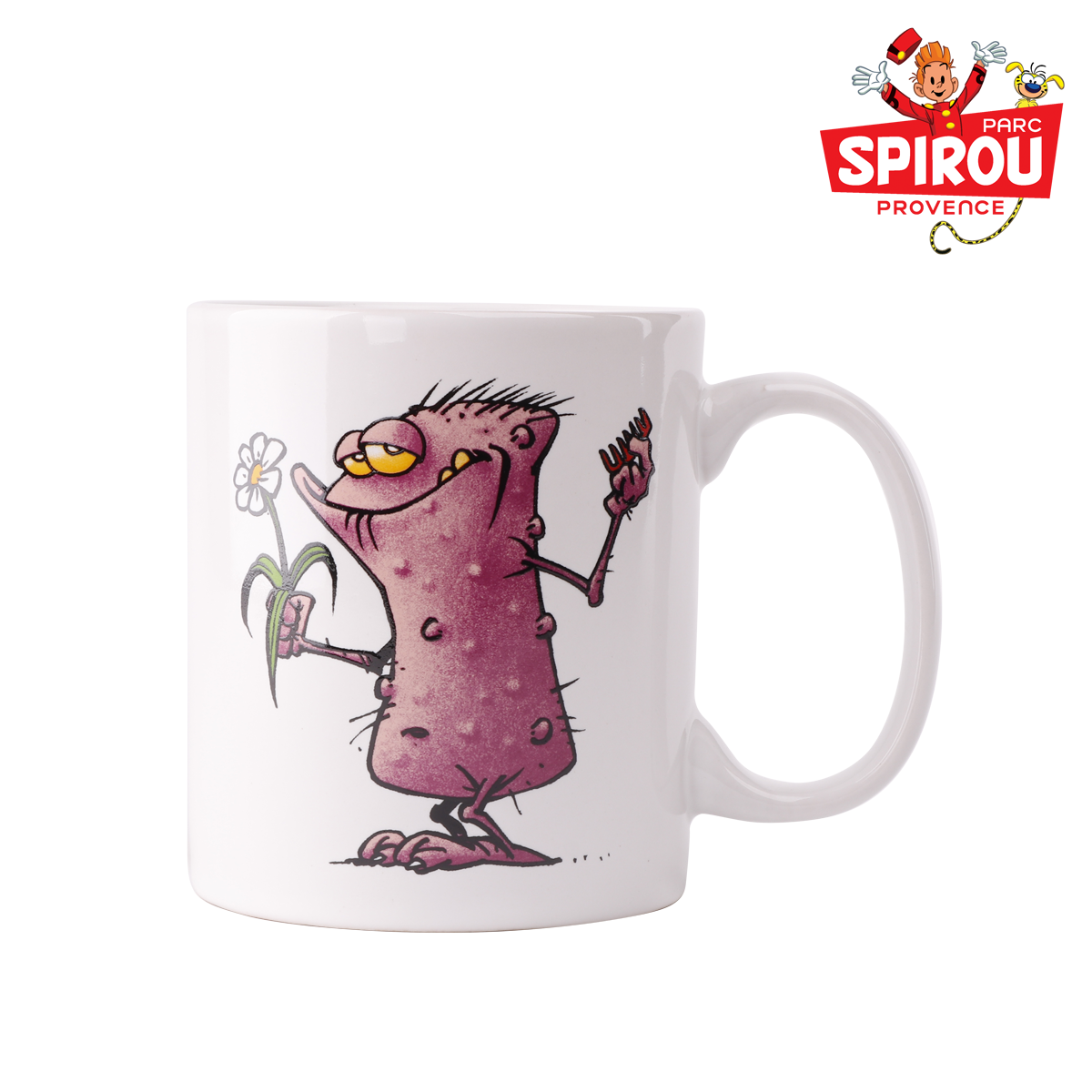 Mug Kid Paddle - Blork fleur: Maison BD par Midam chez Parc Spirou