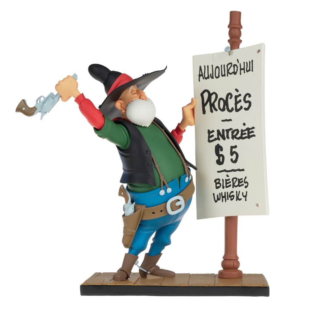 Figurine Lucky Luke - Le Juge - LMZ: Figurines BD par Morris, Goscinny ...