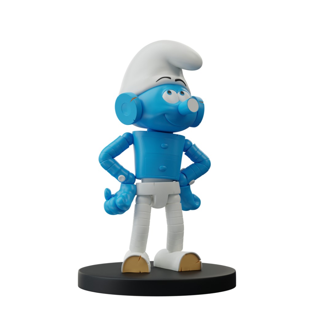Figurine Les Schtroumpfs - Schtroumpf Robot: Figurines BD par Peyo chez ...