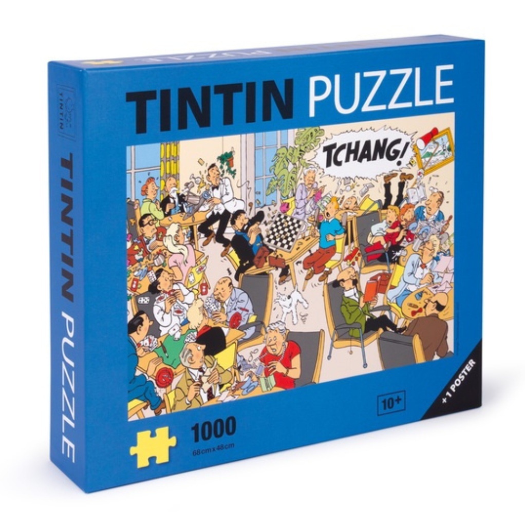 Puzzle Tintin - Tchang ! - 1000 pièces + 1 poster: Puzzles BD par Hergé ...
