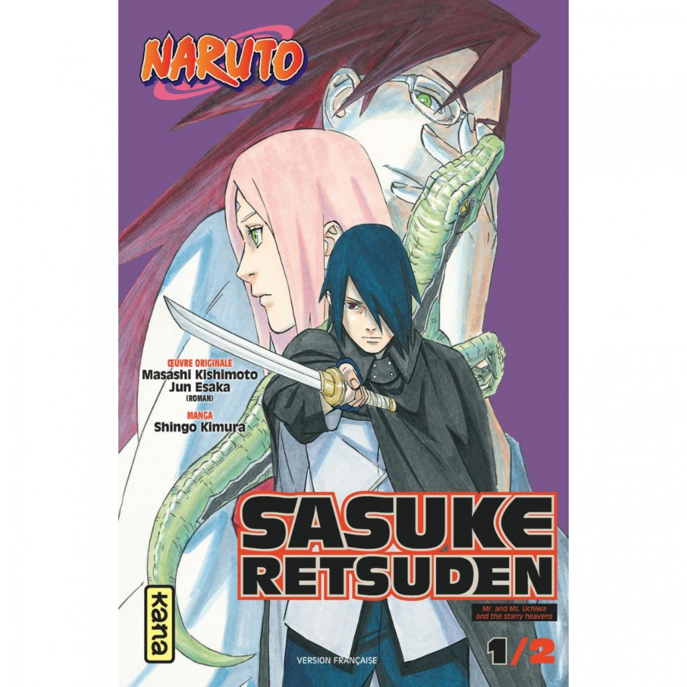 Naruto - Sasuke Retsuden T1: Livres Manga par Masashi Kishimoto, Jun ...