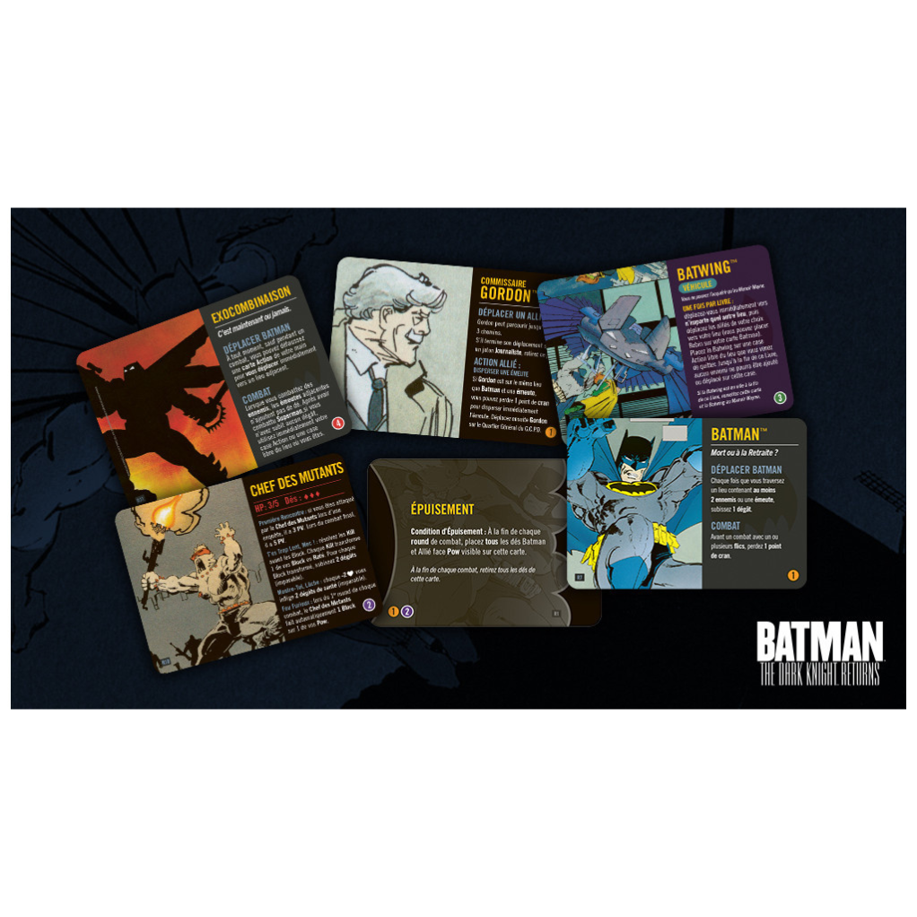 Batman : The Dark Knight Returns, Le Jeu: Jeux de société Comics par Frank Miller chez Don't ...