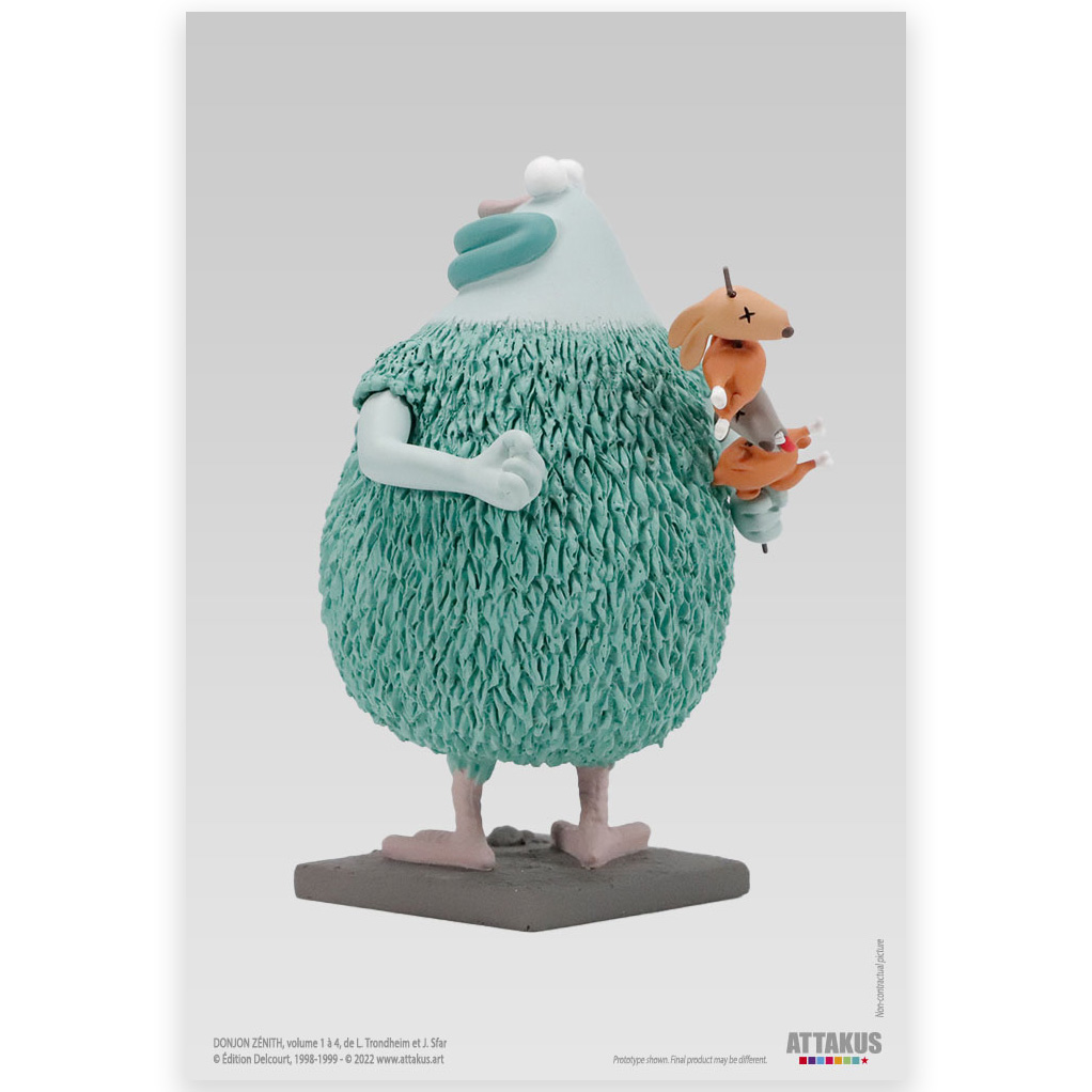 Figurine Donjon, Grogro et sa brochette de Tilapins, par Sfar et ...