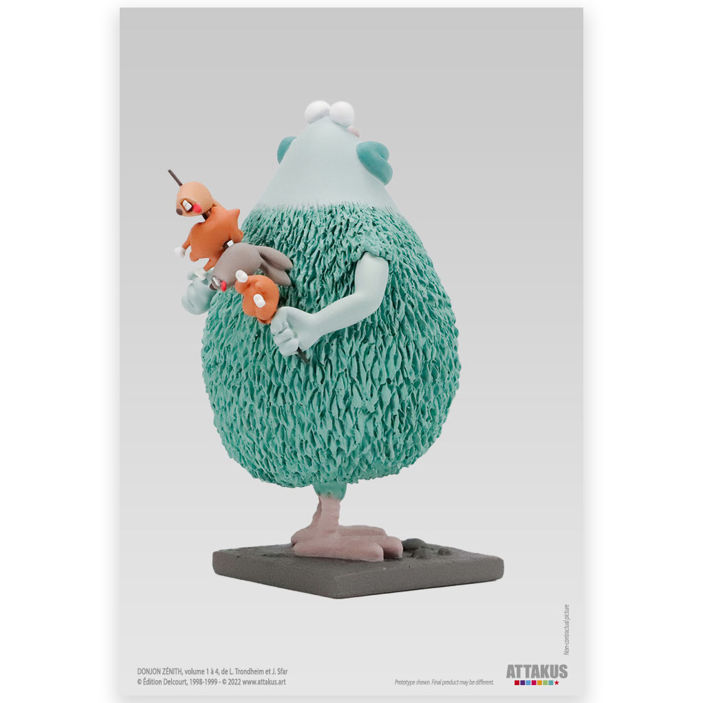 Figurine Donjon, Grogro et sa brochette de Tilapins, par Sfar et ...