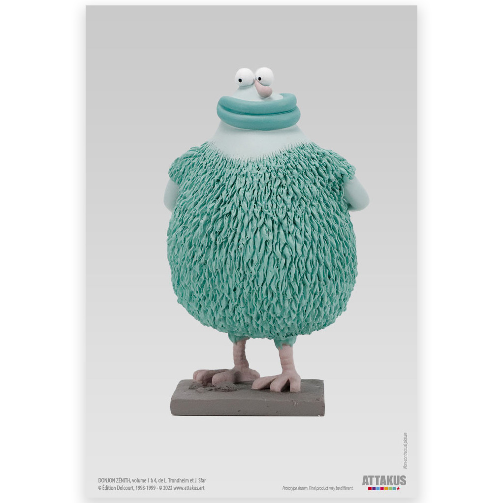 Figurine Donjon, Grogro et sa brochette de Tilapins, par Sfar et ...