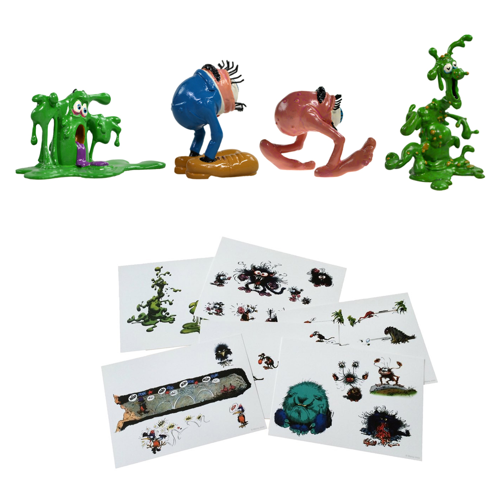 Les monstres de Franquin par Pixi & portfolio: Figurines Geek chez Pixi ...