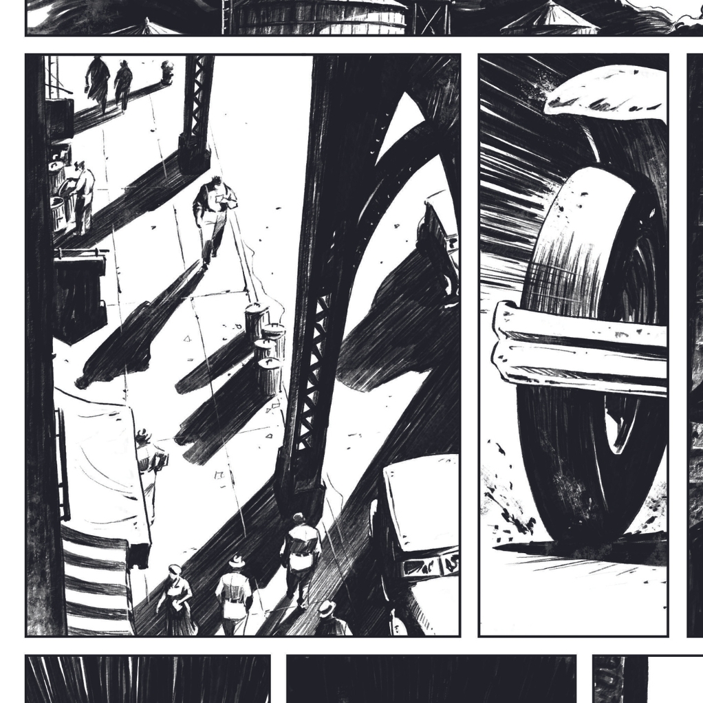 Planche N&B, N°50 - Giant, tome 1 - Impression unique sur Dibond ...