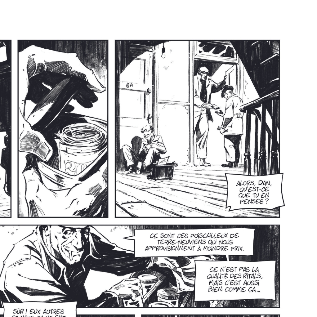 Planche N&B, N°13 - Giant, tome 1 - Impression unique sur Dibond ...