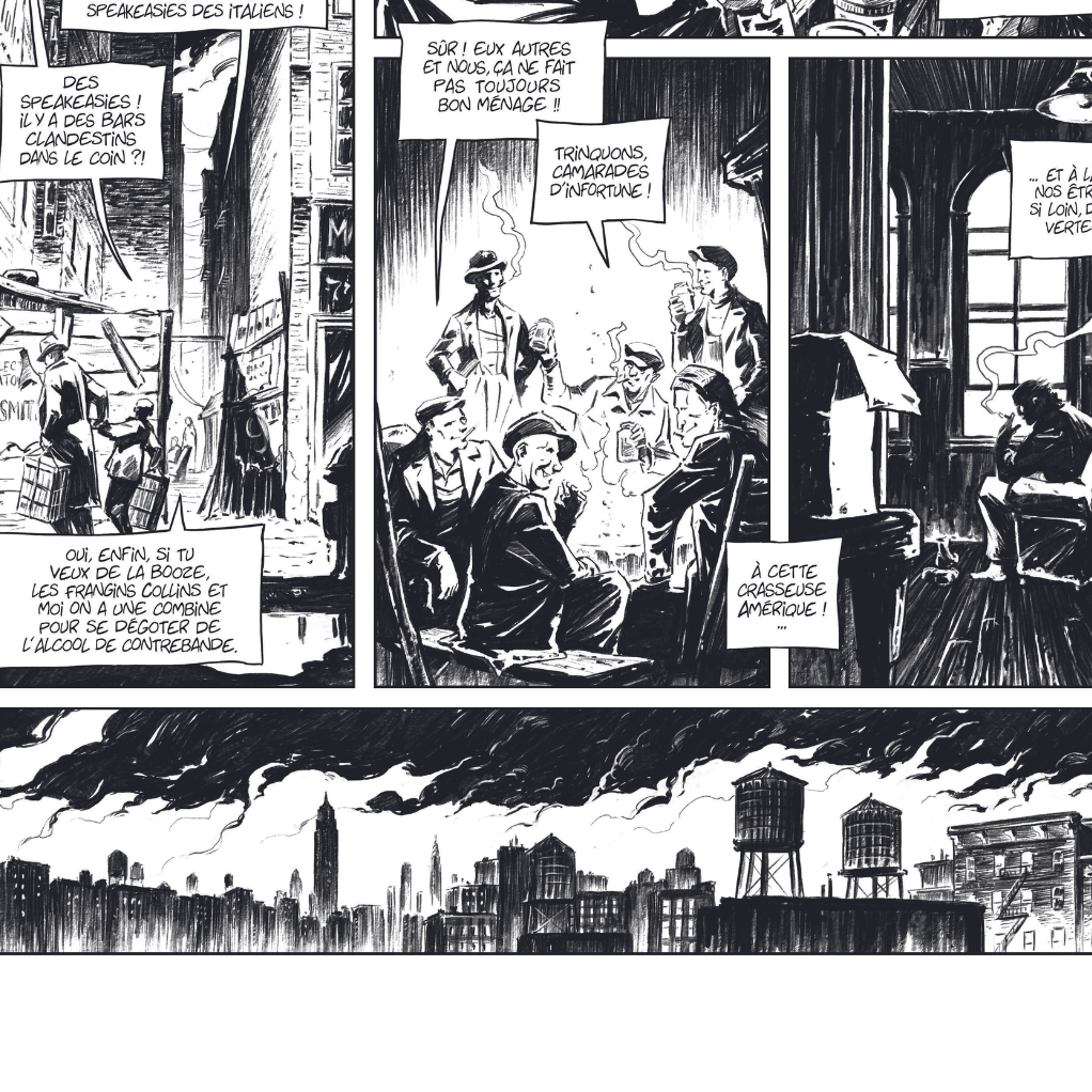 Planche N&B, N°13 - Giant, tome 1 - Impression unique sur Dibond ...