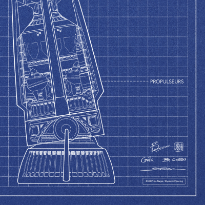Sérigraphie Goldorak – Plan structurel (n°2): Sérigraphies BD par ...
