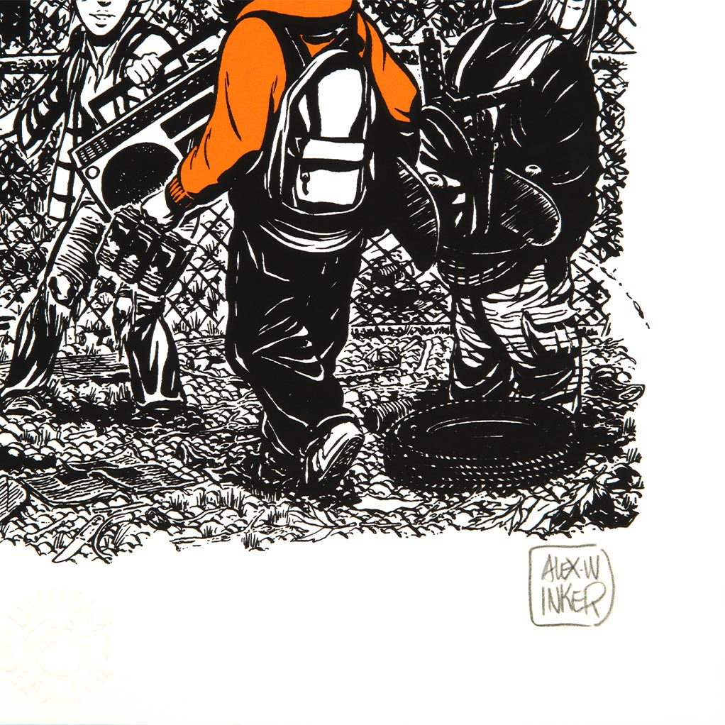 Sérigraphie Colorado Train par Alex W. Inker: Sérigraphies BD chez ...