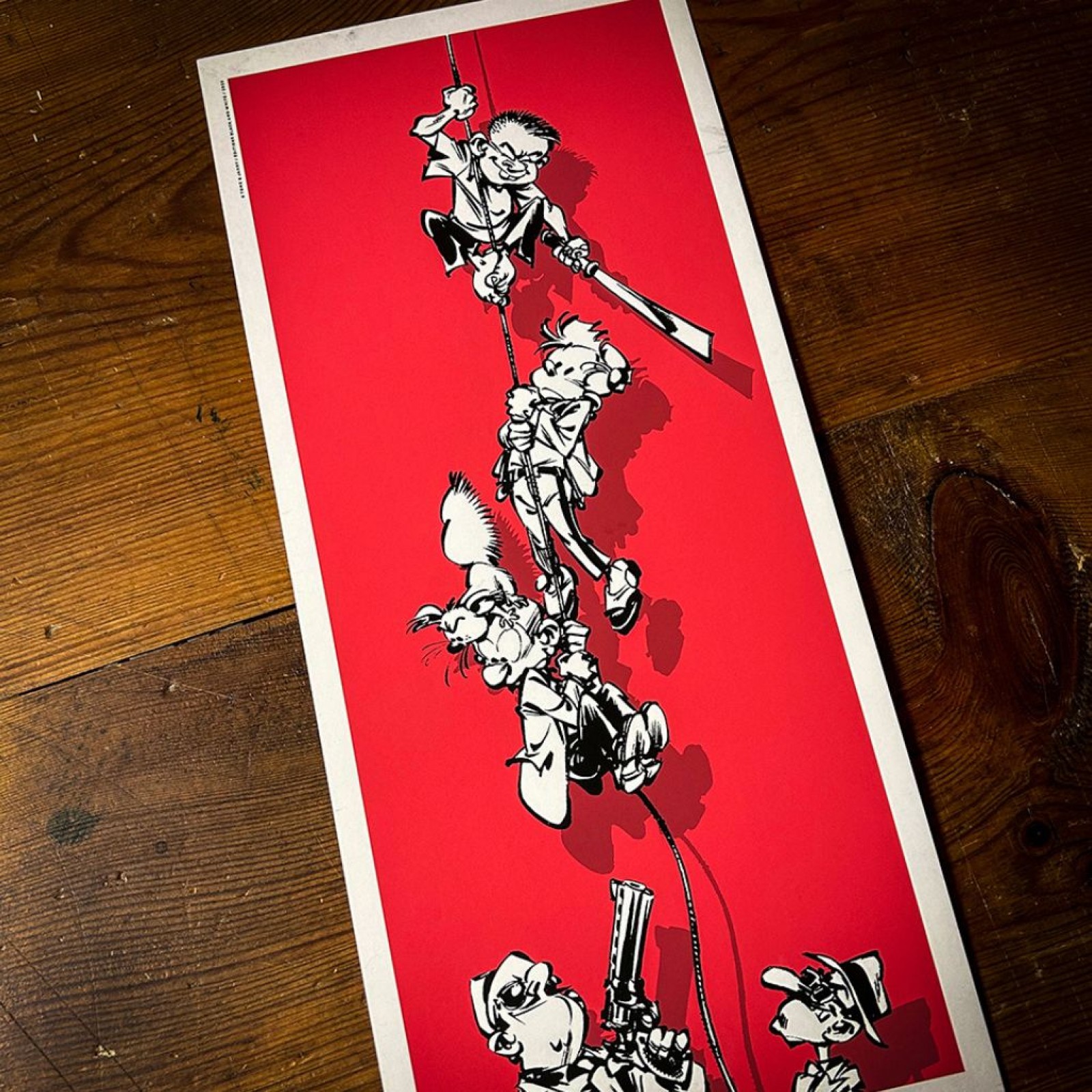 Luxury Print - Spirou and Fantasio - Spîrou in New York by Tome & Janry ...