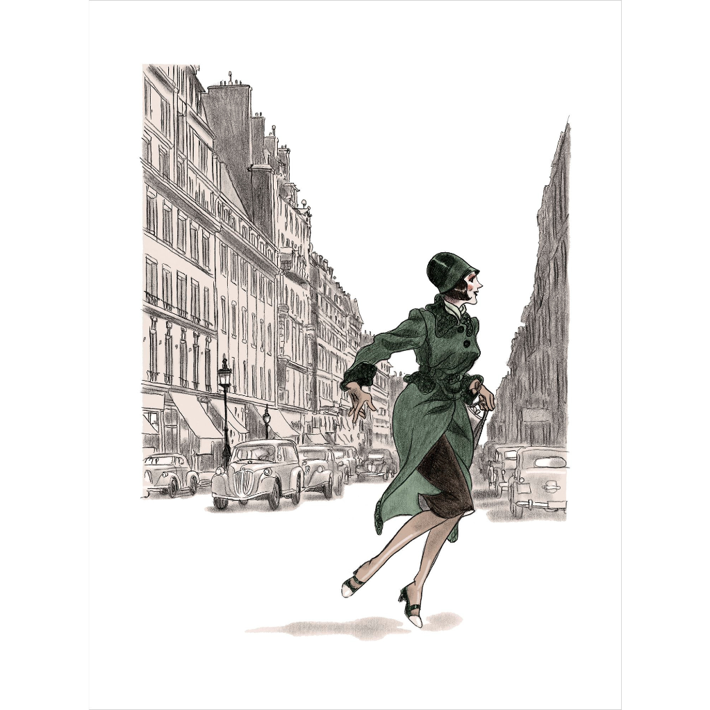 Digigraphie Sur les boulevards - Christian Cailleaux: Tirages d'art Pop ...