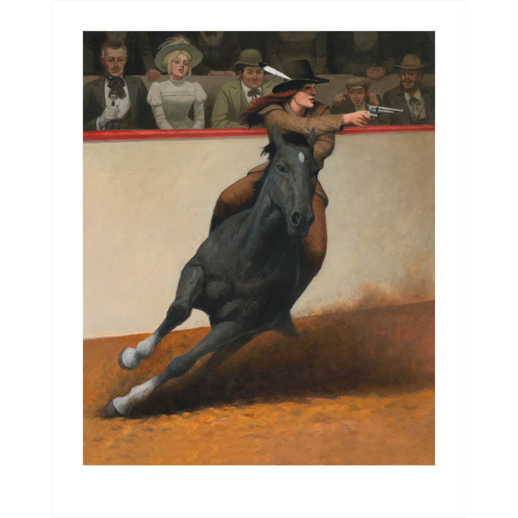 Digigraphie Rodéo - François Roca: Tirages d'art Pop culture chez Les ...