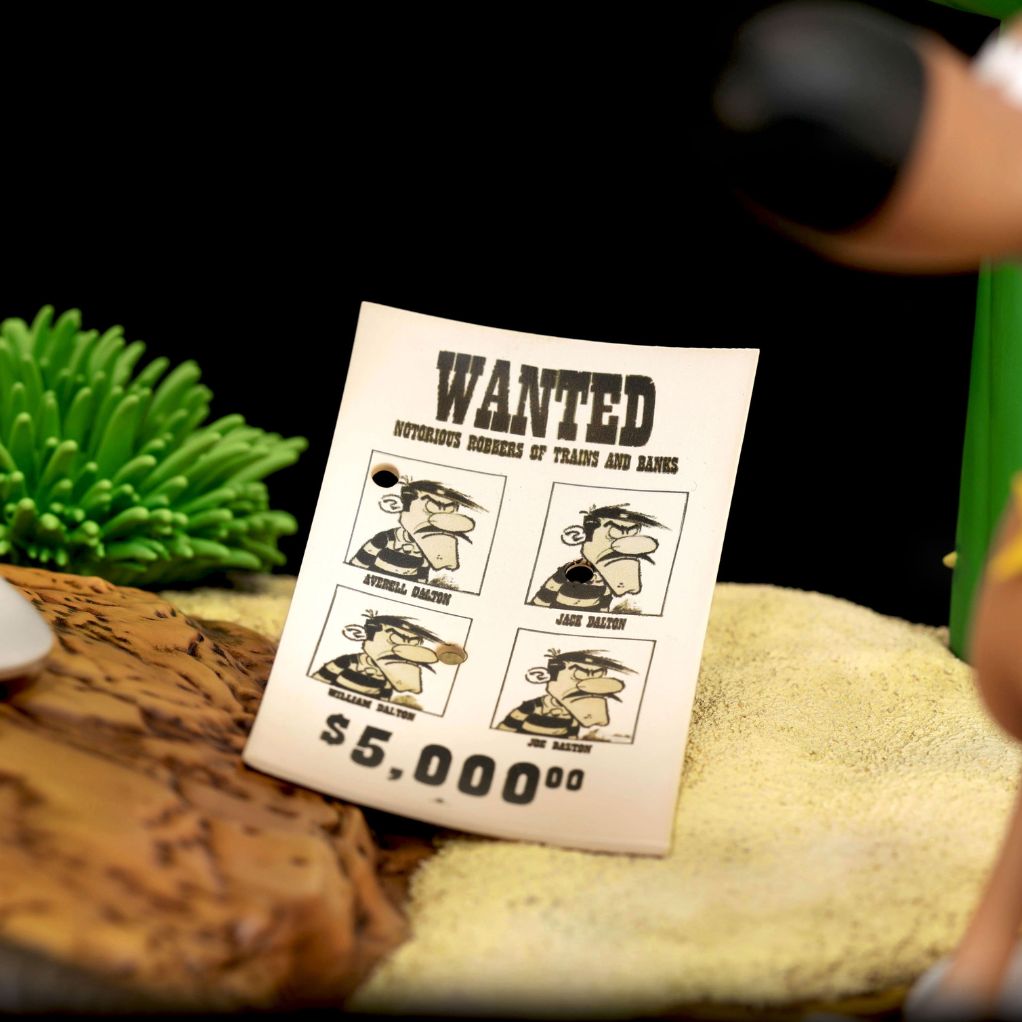 Figurine Cartoon Kingdom - Lucky Luke, Jolly Jumper et Rantanplan ...