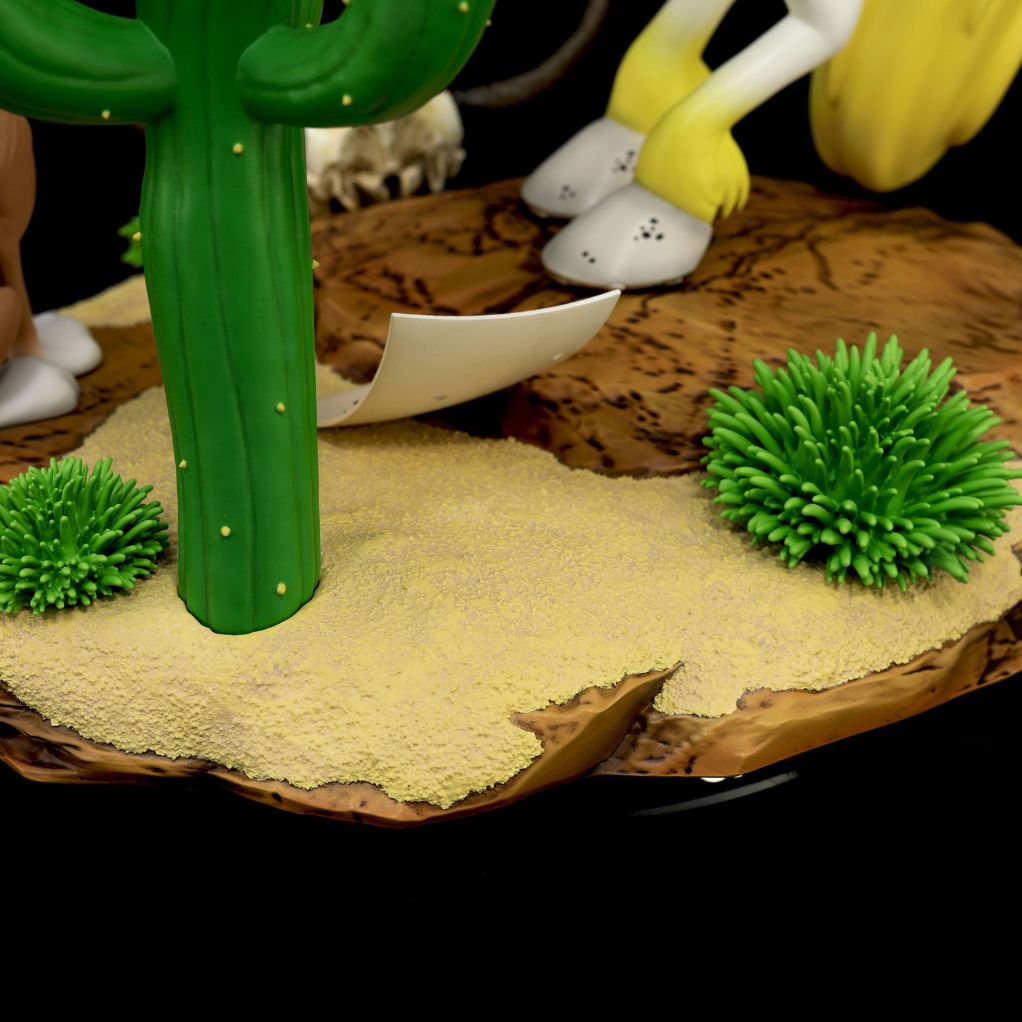 Figurine Cartoon Kingdom - Lucky Luke, Jolly Jumper et Rantanplan ...