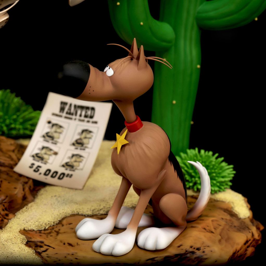 Figurine Cartoon Kingdom - Lucky Luke, Jolly Jumper et Rantanplan ...