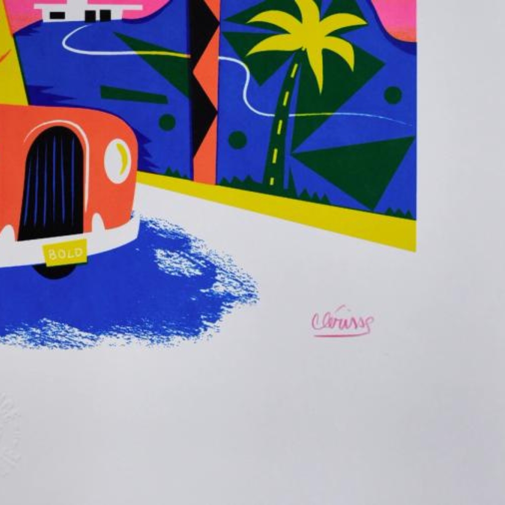 Sérigraphie Alexandre Clérisse, La Corniche: Sérigraphies Pop culture ...