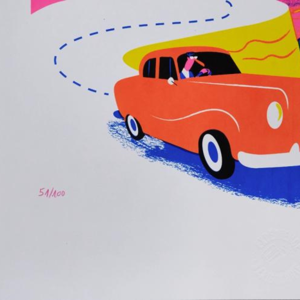 Sérigraphie Alexandre Clérisse, La Corniche: Sérigraphies Pop culture ...