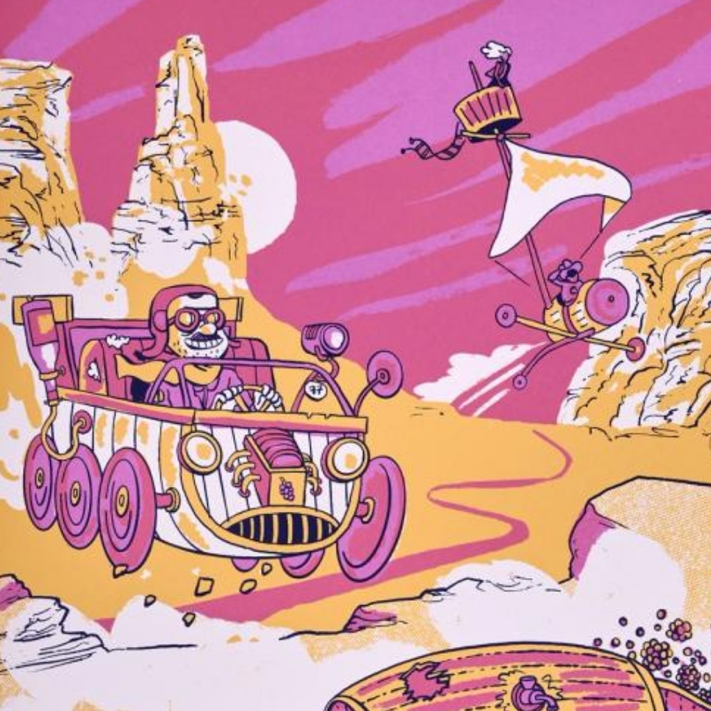 Sérigraphie - Mad Vine - Simon Roussin, Guillaume Long, Paul Rey ...