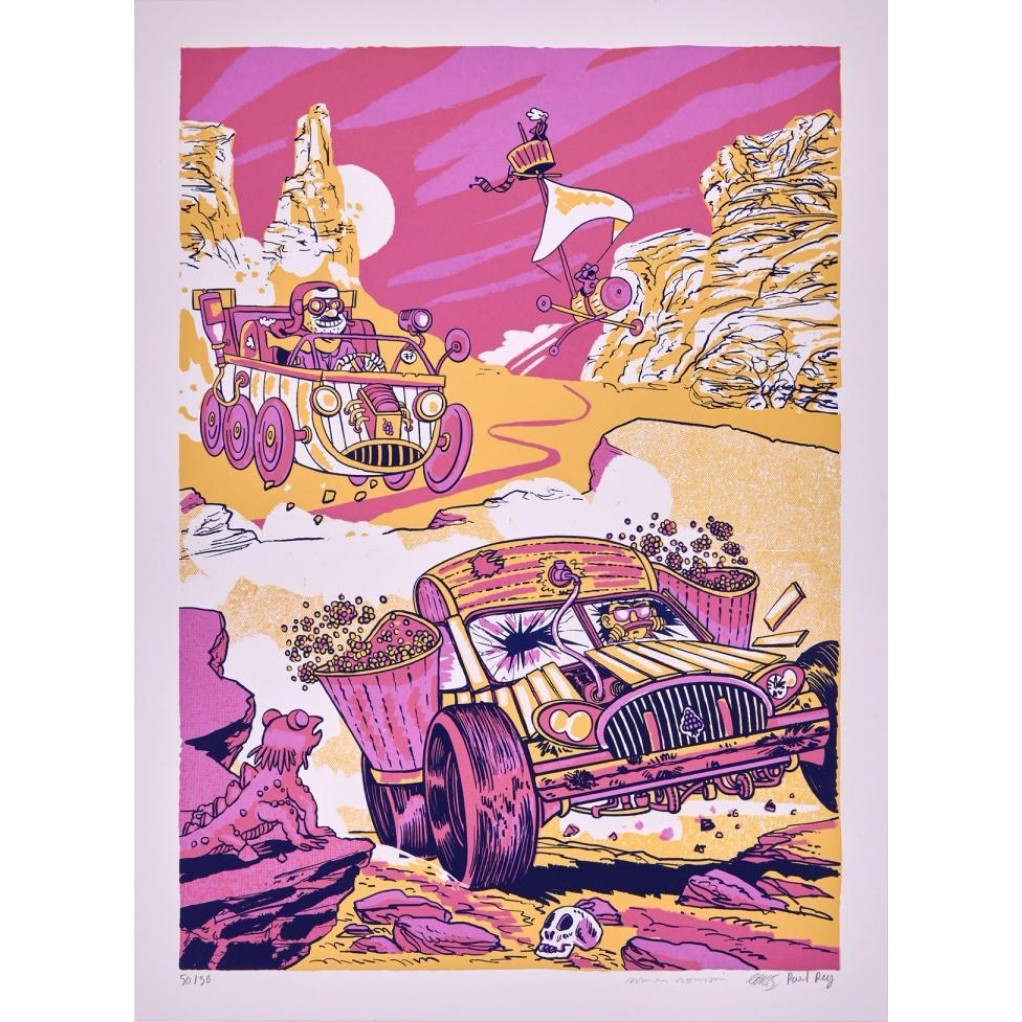 Sérigraphie - Mad Vine - Simon Roussin, Guillaume Long, Paul Rey ...