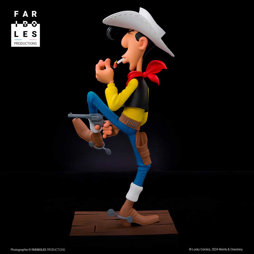 Figurine Fariboles - Lucky Luke - Dégaine, Cowboy...: Figurines BD par Morris, Goscinny chez ...